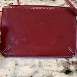 Coach | Bags | Coach Change Purse Red Vintage Leather Guc | Poshmark